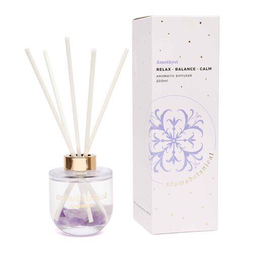 Aromabotanical Crystal Reed Diffuser - Amethyst