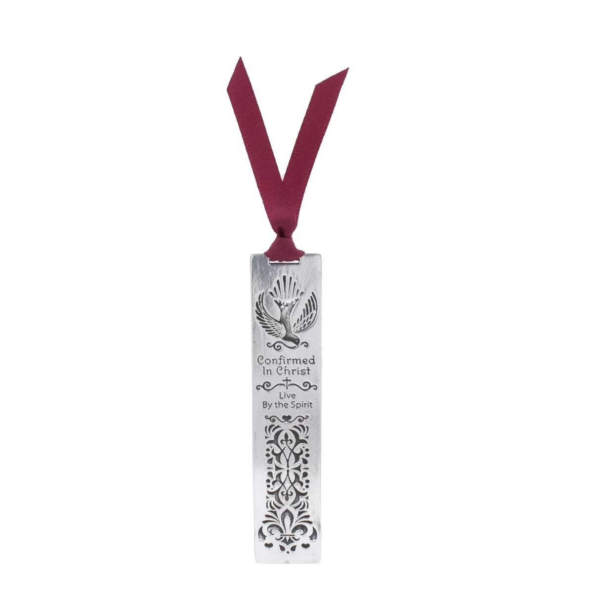 Metal Bookmark With Ribbon - Confirmation - Religious Gifting