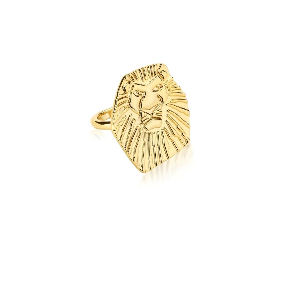 Couture Kingdom - Disney - The Lion King Simba Ring Gold Medium ...