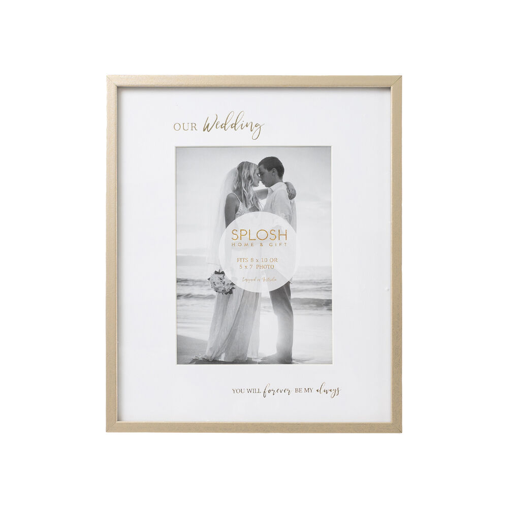 Wedding Frame by Splosh - Our Wedding 5x7inch
