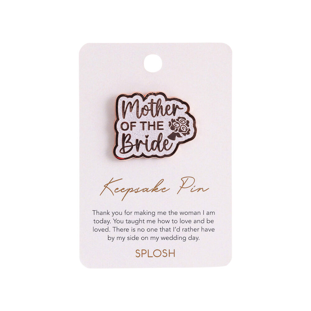 Splosh Wedding & Anniversary - Mother of the Bride Keepsake Pin ...